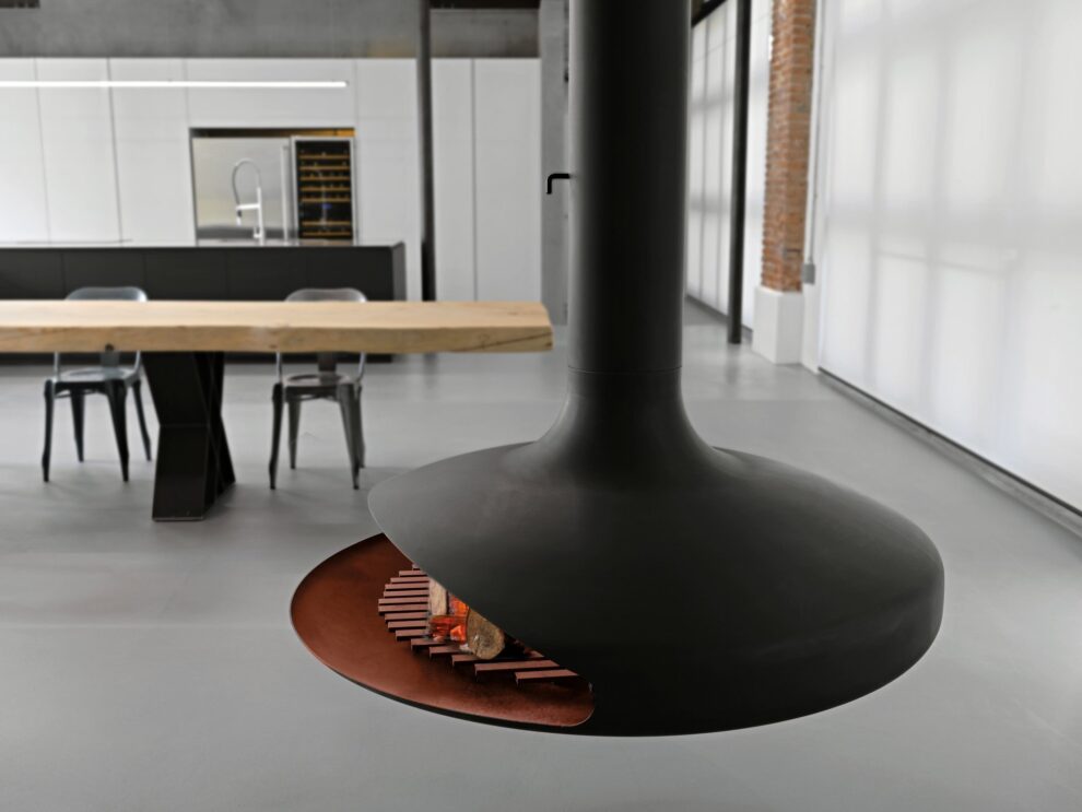 Focus Fireplaces Gyrofocus Outdoor Wood Stove - Bonfire