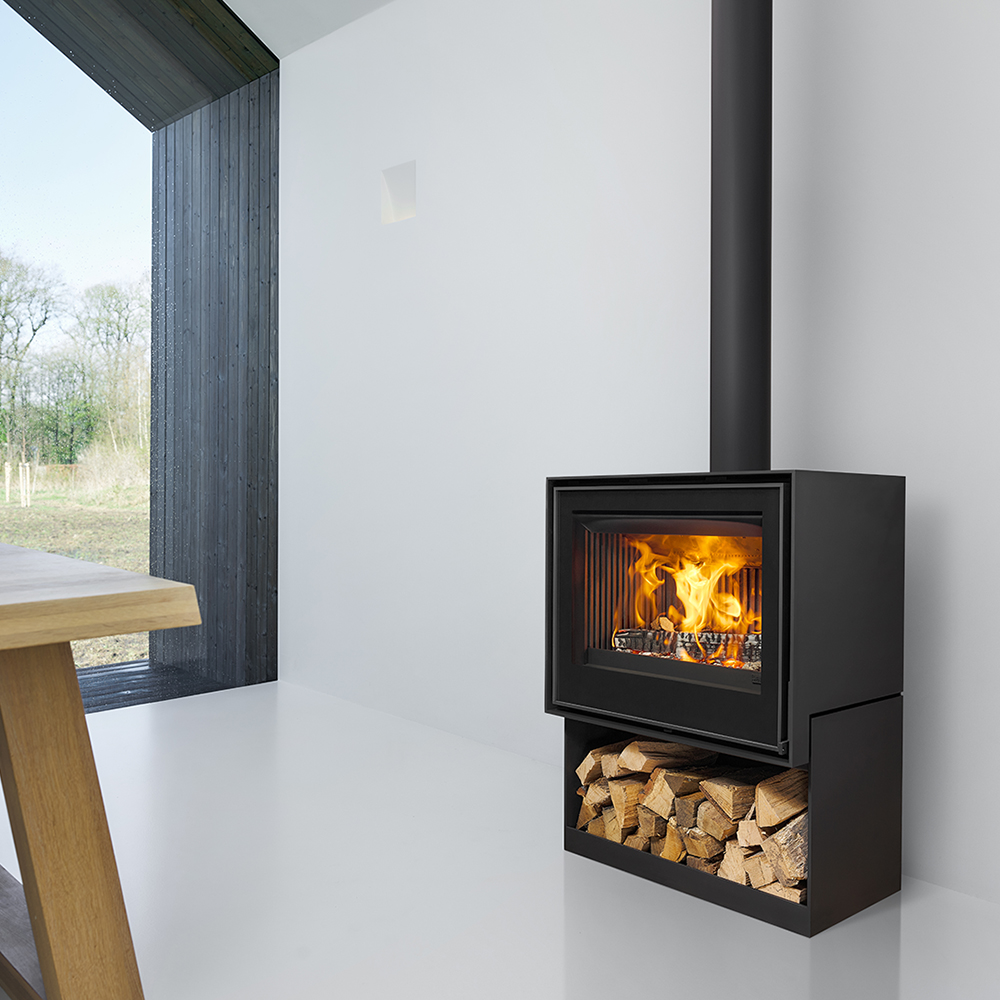 Barbas Box 25 75 Wood Burning Stove - Bonfire